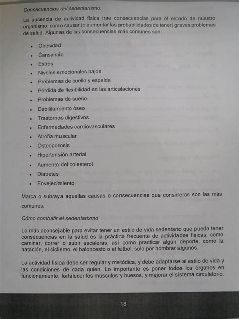 SEMANA16 EL SEDENTARISMO CAUSAS Y CONSECUENCIAS