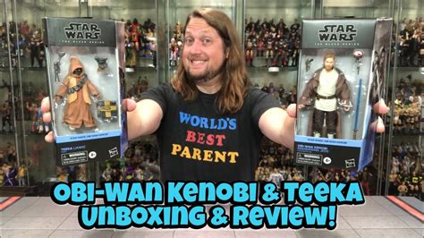 Obi Wan Kenobi Teeka Jawa Star Wars Black Series Unboxing Review