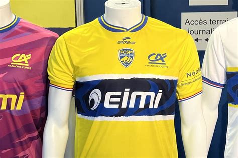 VIDEO FC Sochaux découvrez les nouveaux maillots des Jaune et Bleu
