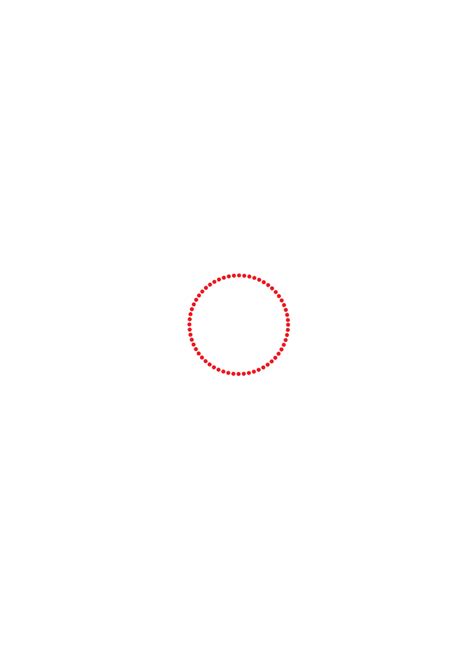 Red Dotted Circle Clip Art At Clker Vector Clip Art Online