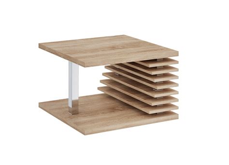 Ława Mały Stolik Kawowy Dąb Sonoma 70x70 GRATIS 9697698818