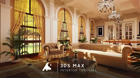 3Ds Max Classic Interior Tutorial Modeling Vray Design YouTube