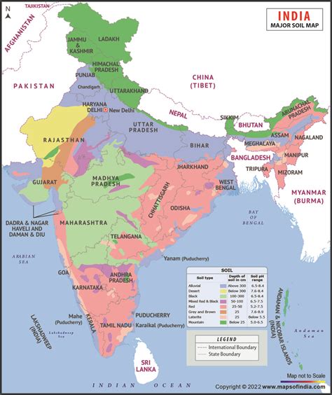 Soil Map Of India Define Types Of Soils In India