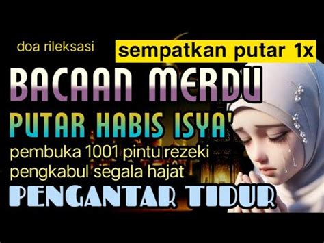 Cukup Putar Dengarkan Doa Pembuka Berkah Mustajab Pembuka Pintu
