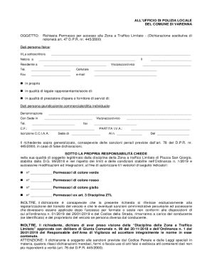 Compilabile Online Autocertificazioni E Dichiarazioni Sostitutive Di