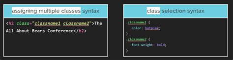 css multiple classes multiple class id and class selectors best 5 examples pakainfo