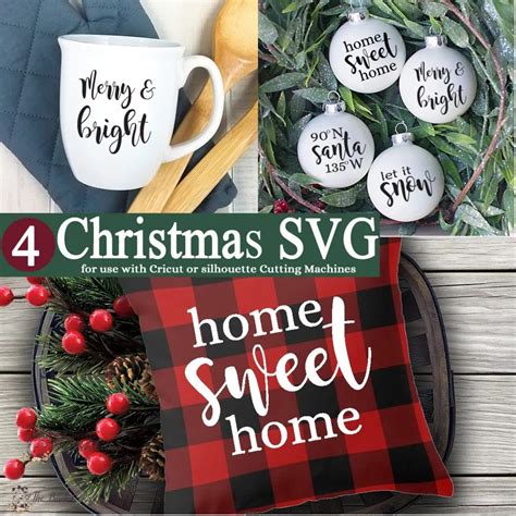 57 Free Christmas Svg Files For Cricut Explore Air 2 Craft Template