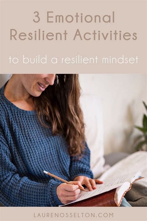 3 Emotional Resilient Activities To Build A Resilient Mindset