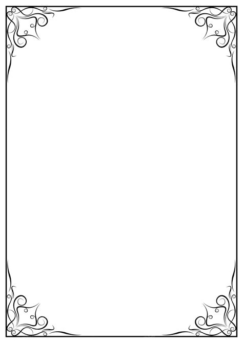 Floral Border A Png Transparent A Border Floral Ornament A Border