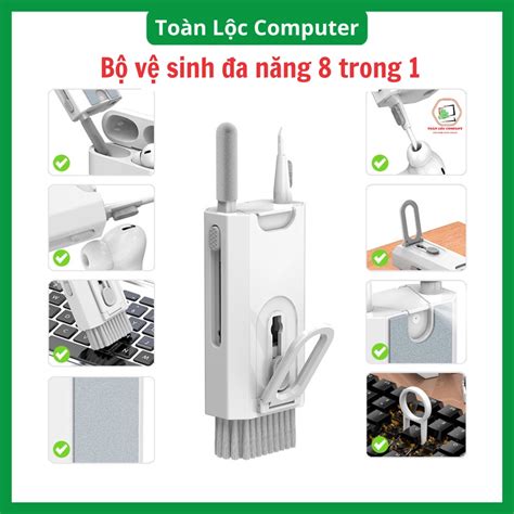Mua Bộ Dụng Cụ Vệ Sinh Laptop Modeco Máy Tính Bàn Phím Tai Nghe Airpod