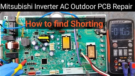 Mitsubishi Inverter Ac Outdoor Pcb Repair Mitsubishi Power Supply
