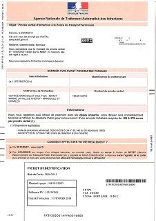 Avete Ricevuto Un Verbale Di Contravvenzione ANTAI Gouv Fr