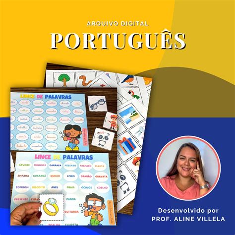 LINCE DE PALAVRAS Jogo de Tabuleiro Educativo Português Por Prof