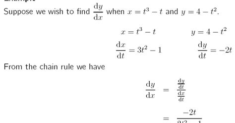 parametric function differentiation math2ever™ place to learn basic mathematics
