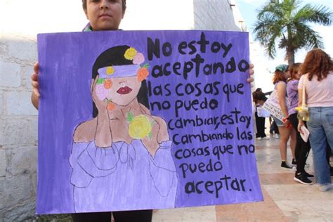 La Jornada Maya Campeche Jairo Magaña Marcha 8M en Campeche Y