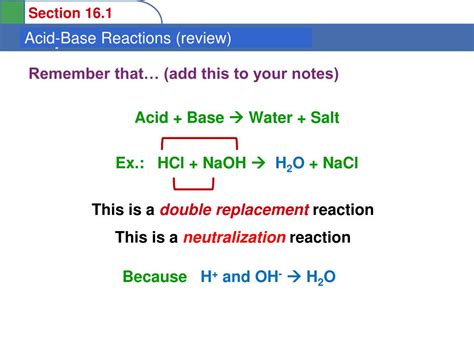 PPT To Understand Two Models Of Acids And Bases PowerPoint