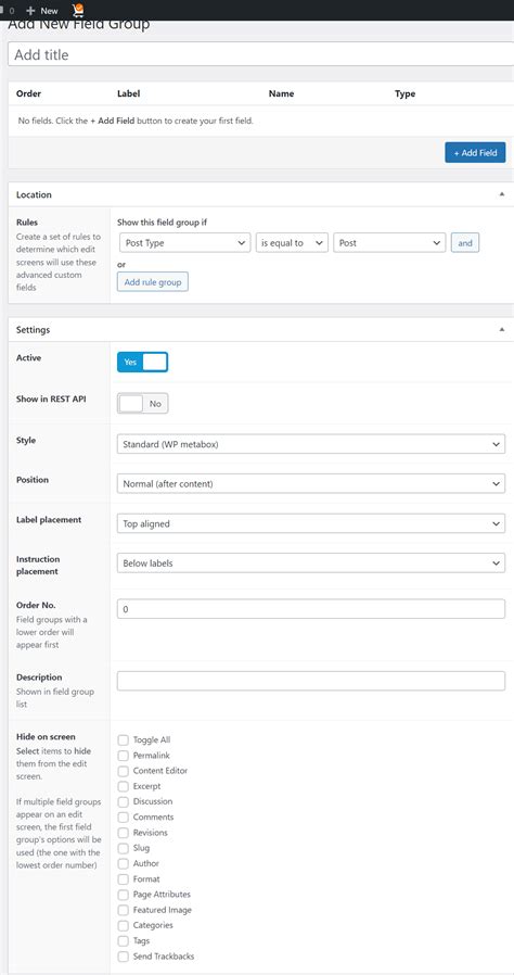 Using Advanced Custom Fields With Astra