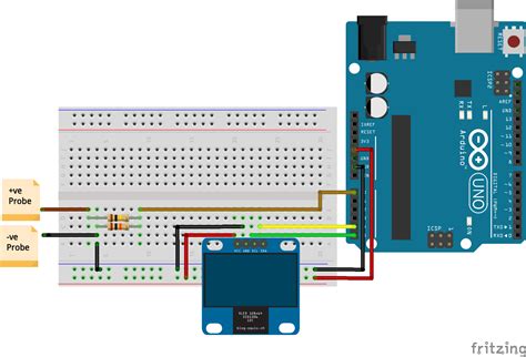 Arduino Voltmeter Using SH1106 OLED Display Electronics Lab