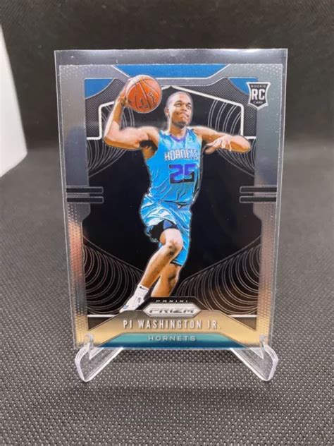 Panini Prizm Pj Washington Jr Base Rookie Card Rc Hornets