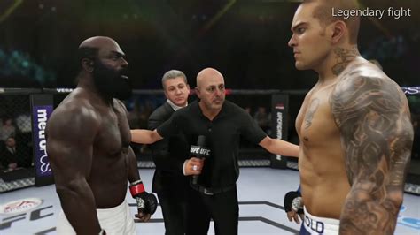 UFC 3 Kimbo Slice Vs Isaac Frost Street Fight Win Big Sports