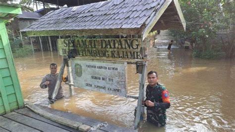 Banjir Di Katingan Kalteng Meluas Pemkab Naikkan Status Menjadi