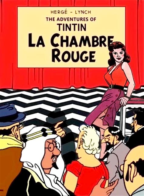 Les Aventures De Tintin Album Imaginaire La Chambre Rouge Cover