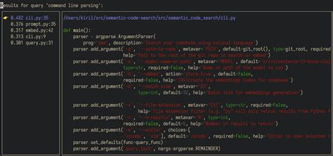 semantic code search — fully local and open source code search using sentencetransformers r python