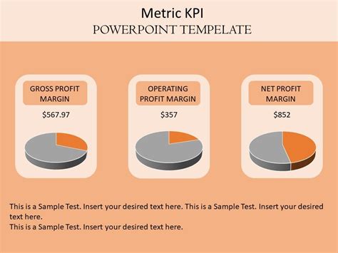 Metric Kpi Powerpoint Template Powerpoint Powerpoint Templates Kpi