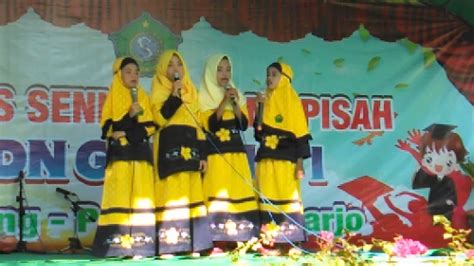 Pentas Seni Dan Perpisahan Kelas Sdn Gedang Youtube