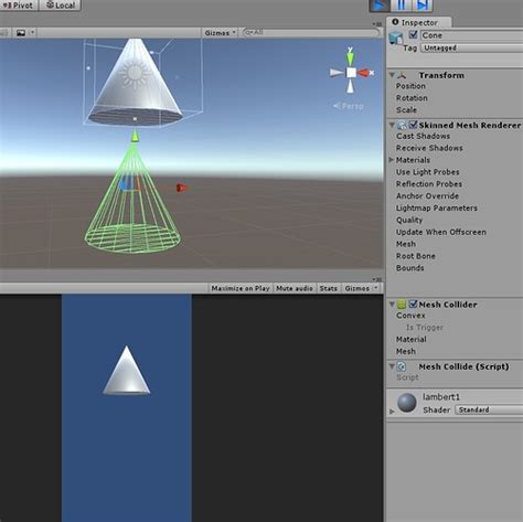 can a mesh collider work with an animated skinned mesh questions and answers unity discussions