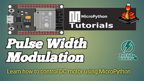 Esp Micropython Pwm Youtube