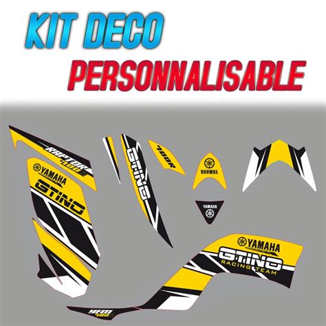 Kit déco YAMAHA 60TH YFM Raptor 700 GTINO