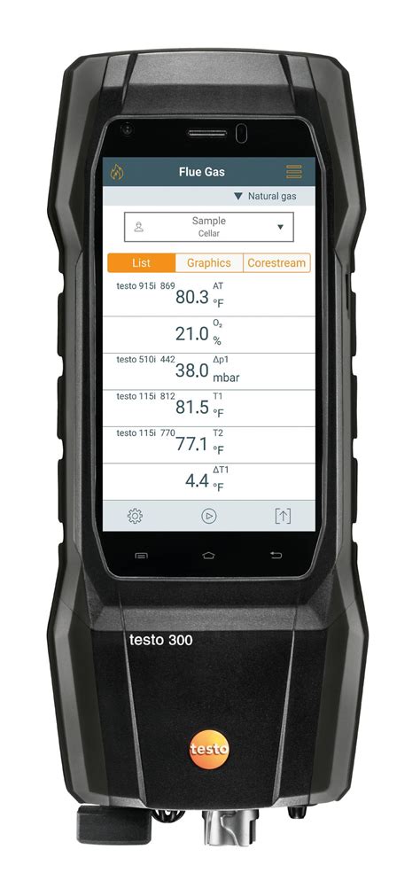 Testo 300 Residential And Commercial Combustion Analyzer Flue Gas