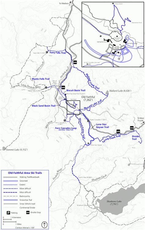Free Printable Map Of Yellowstone National Park Printable Maps