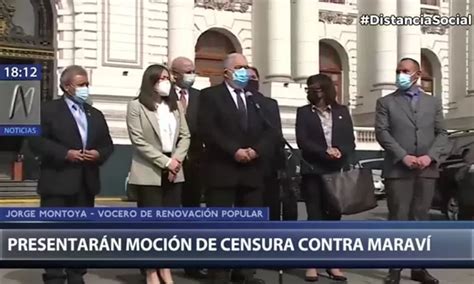 Renovación Popular presentará moción de censura contra ministro Maraví