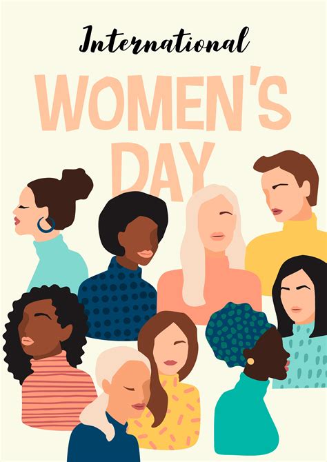 International Women S Day Poster 1361778 Vector Art At Vecteezy