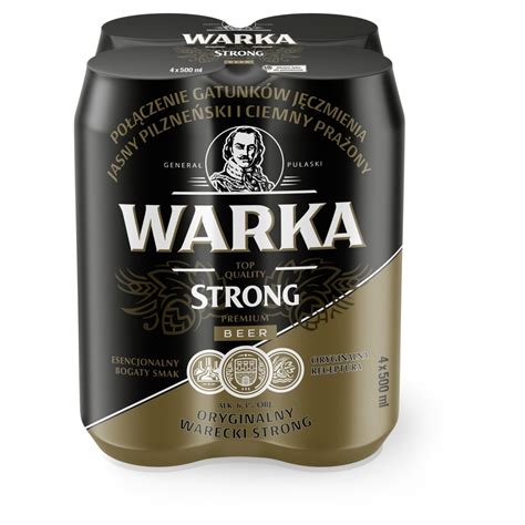 Warka Strong Piwo Jasne X Ml Promocja Globi Ding Pl