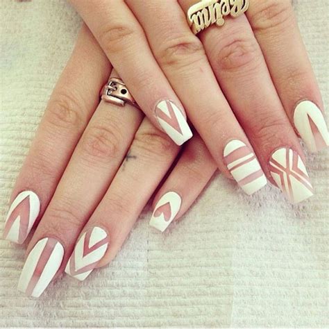 Different Negative Space Nail Art Designs