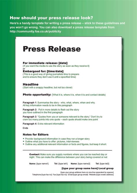 46 Press Release Format Templates Examples Samples ᐅ TemplateLab