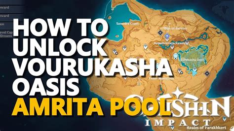 How To Unlock Amrita Pool Genshin Impact YouTube