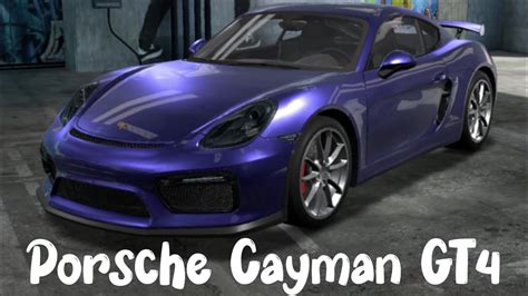 Porsche Cayman GT4 NFS Heat YouTube