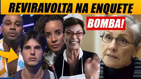 Reviravolta Enquete Do Bbb Mostra Sa Da Alta Rejei O C Ssia