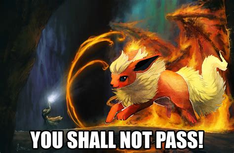 No To Flareon Twitch Plays Pokemon Know Your Meme