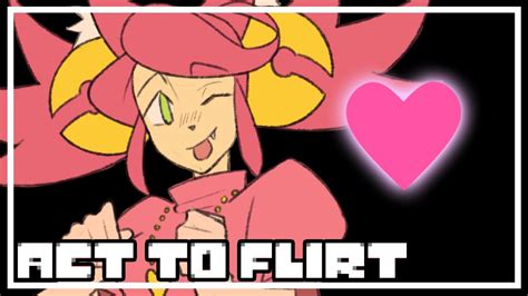 UNDERTALE Act To Flirt FANGAME DATING SIM DEMO 3 0 PLAYTHROUGH