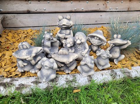 Figurki Gipsowe Ogr D Krecik Aby Je Yk Dekoracja Allegro Pl
