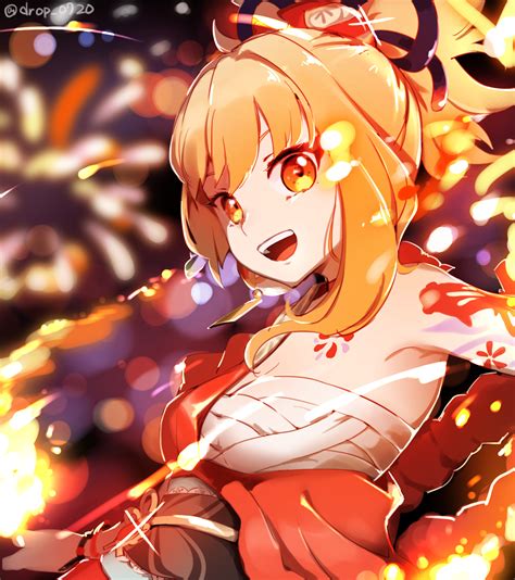 Yoimiya Genshin Impact Zerochan Anime Image Board