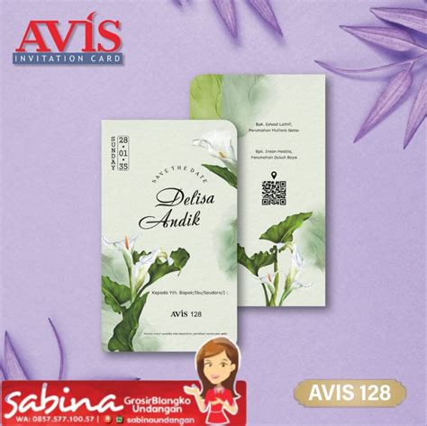 085757710057 BLANGKO UNDANGAN NIKAH AVIS 128 PONTIANAK SABINA UNDANGAN