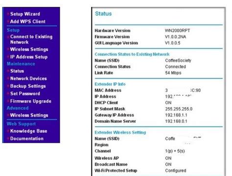 Netgear Universal WiFi Extender WN 2000 RPT Extend Your WiFi Range