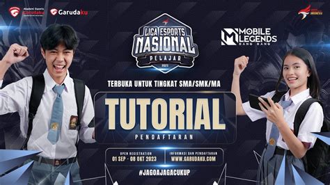 Tutorial Pendaftaran Liga Esports Nasional Pelajar 2023 YouTube