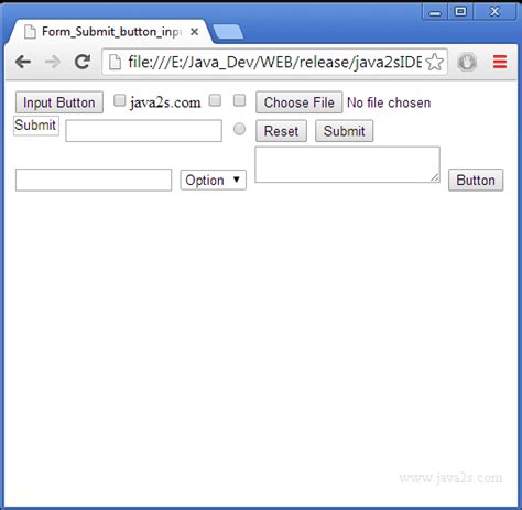 jquery form submit button selector